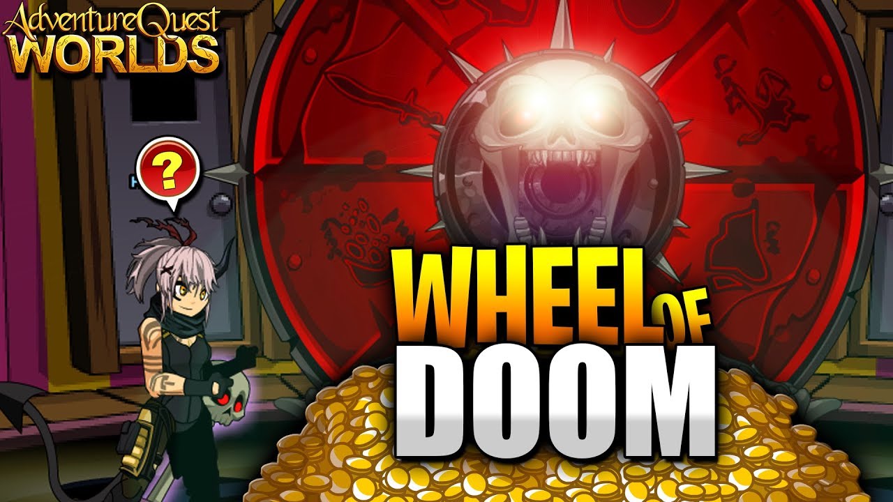 What is in the Wheel of Doom? WOD Spins AQW - YouTube