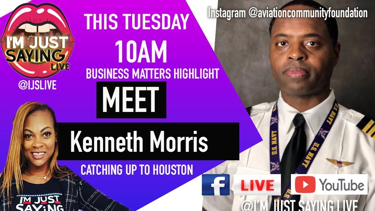 Episode 123 with Kenneth Morris @htownav8r of Aviation Community ...