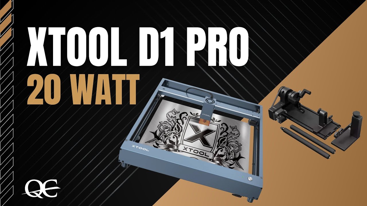 xTool D1 Pro 20 watt - Pros - Cons & Tips / First Look - YouTube