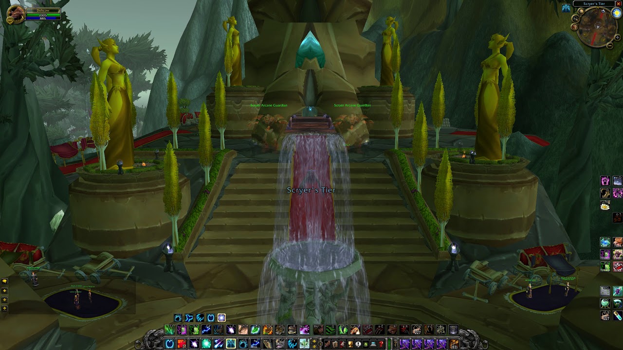 Helm of the Vanquished Defender Exchange Location (SCRYERS), WoW TBC ...