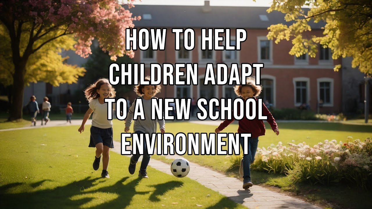 How to Help Children Adapt to a New School Environment - YouTube