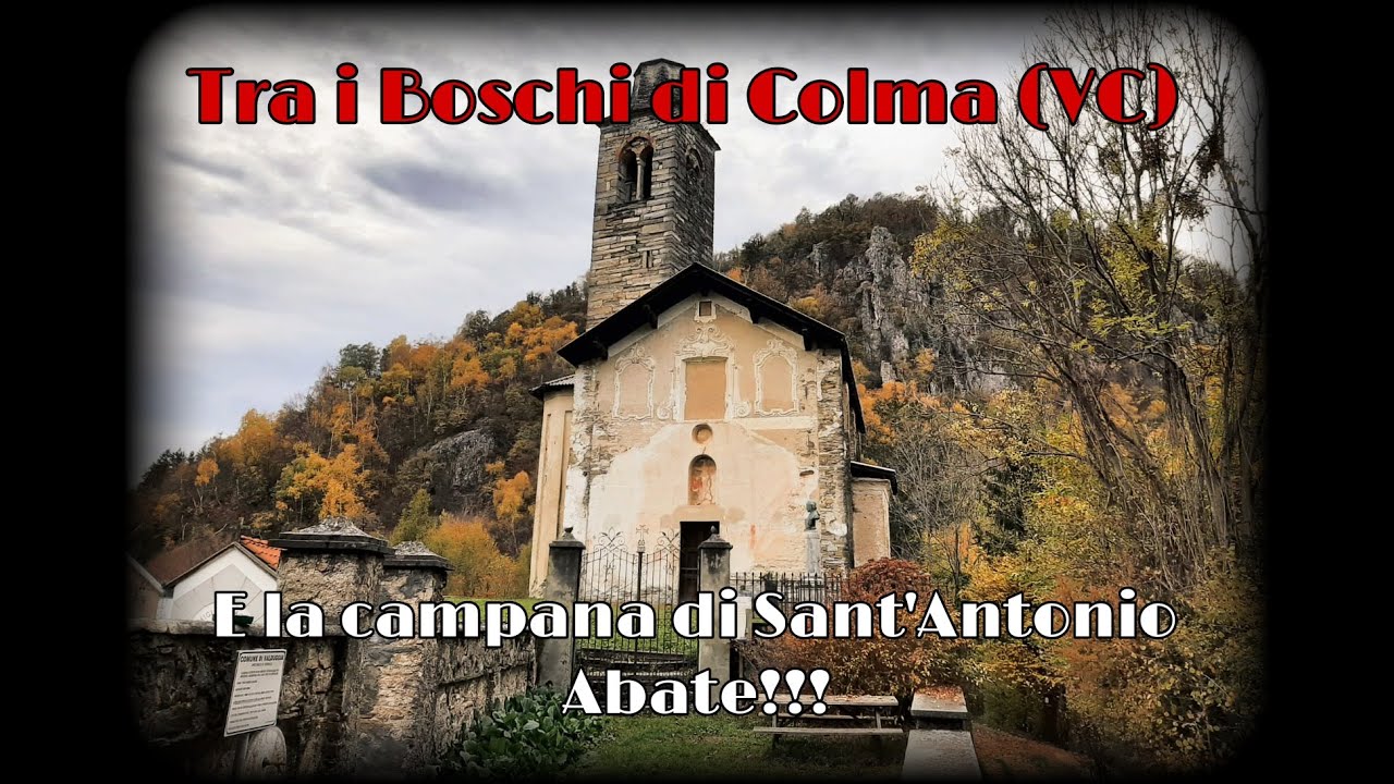 Tra i boschi di Colma di Valduggia VC, la campana della chiesa di Sant ...