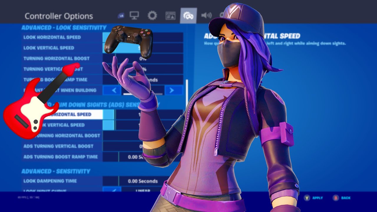 RockStar🎸 (FortniteMontage) +Best Controller Settings For Console 60Fps ...