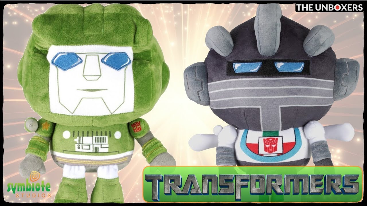 NEW Symbiote Studios Transformers Autobot Plush Toys Reveal - YouTube