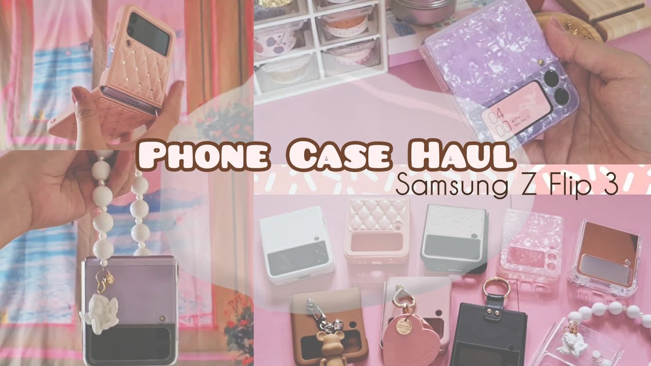 Phone Case Haul from Shopee! - Samsung Z Flip 3 Phone Cases | Shopee ...