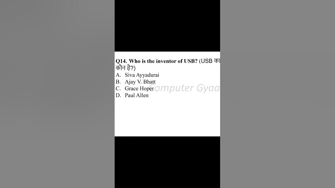 Top Mcq Of Computer History I Computer Computerawareness Generalknowledge Computerbasics