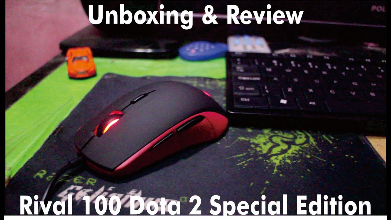 Unboxing & Review Steelseries Rival 100 Dota 2 - MOUSE IMBA UNTUK DOTA ...
