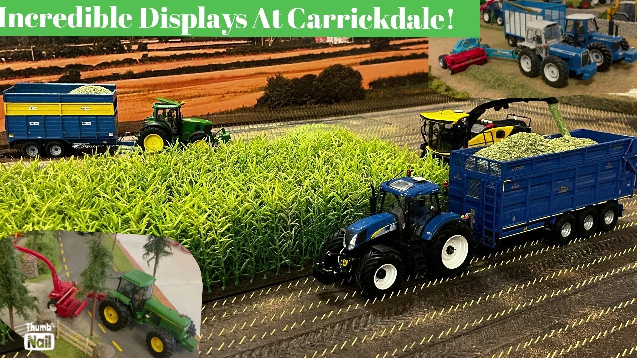 MIND BLOWING 1/32 Model Farm Displays At A Jam Packed Carrickdale Model ...