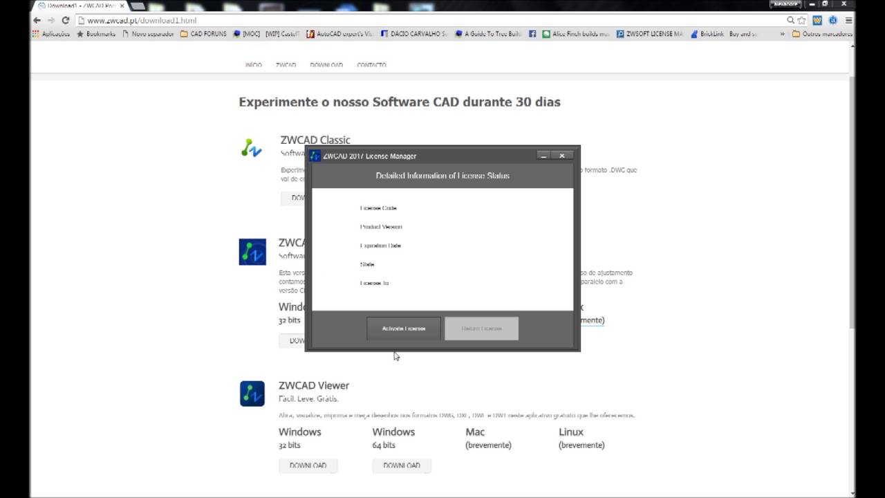 Como fazer a activação de uma licença do ZWCAD através de um código ...