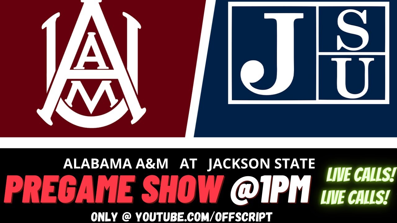 PRE-GAME: Alabama A&M Vs Jackson State | SWAC Spring Football Edition ...