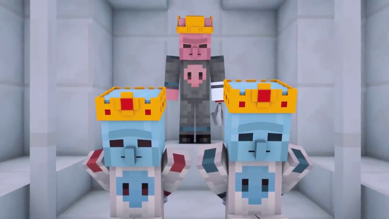 Alien & villager life/minecraft animation/alien being - YouTube