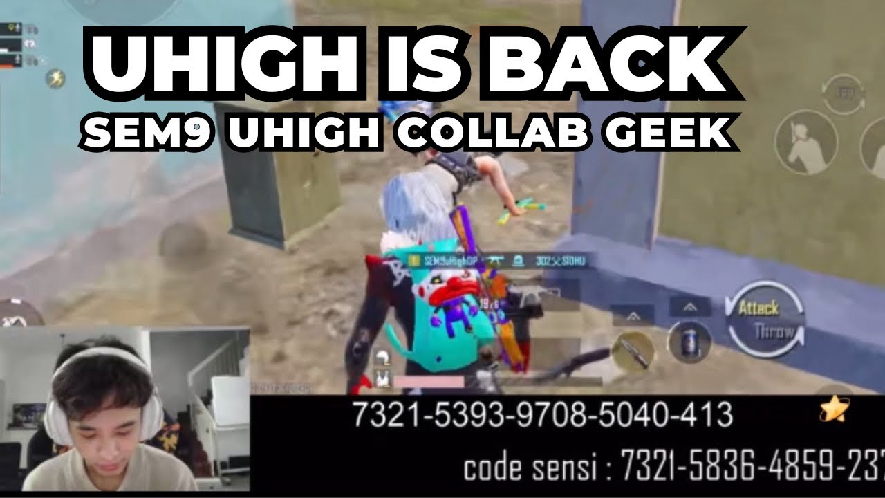 SEM9 UHIGH IS BACK COLLAB DENGAN PASUKAN GEEK - YouTube