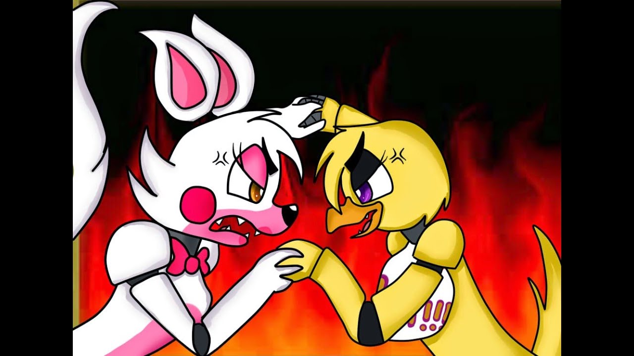 Mangle Vs Toy chica quien ganara???? - YouTube