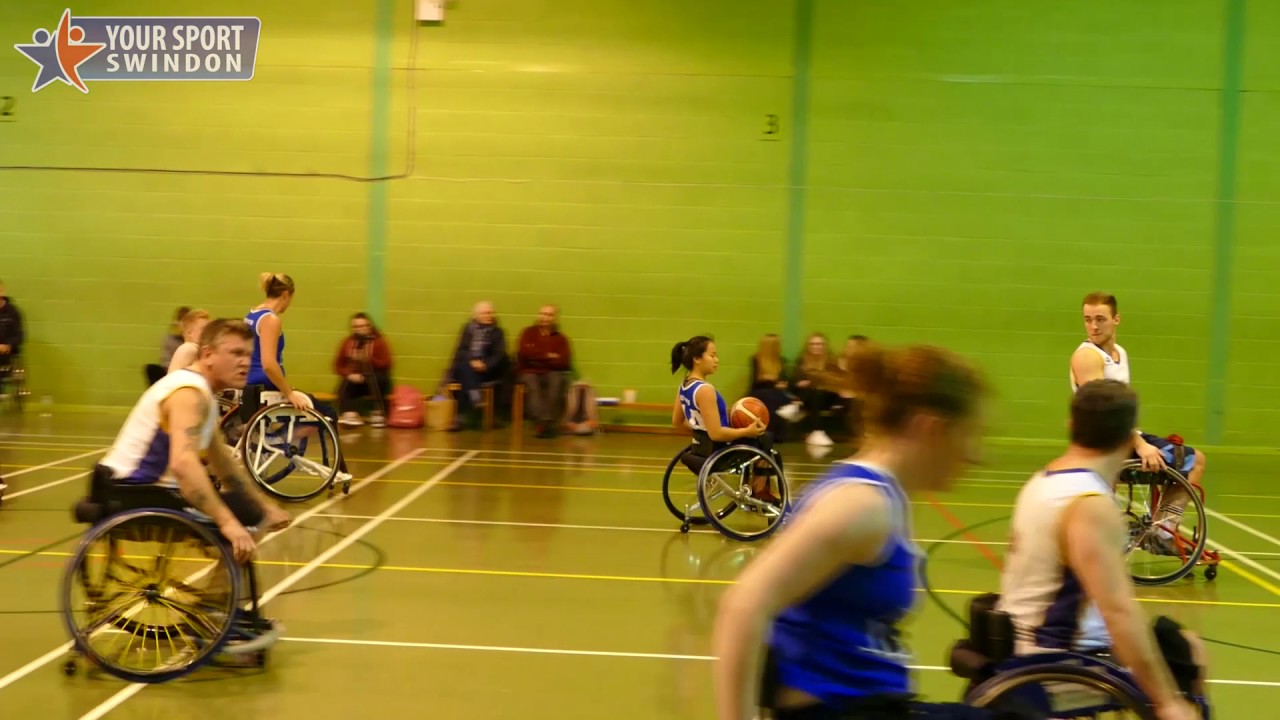 Swindon Shock Wheelchair Basketball - YouTube