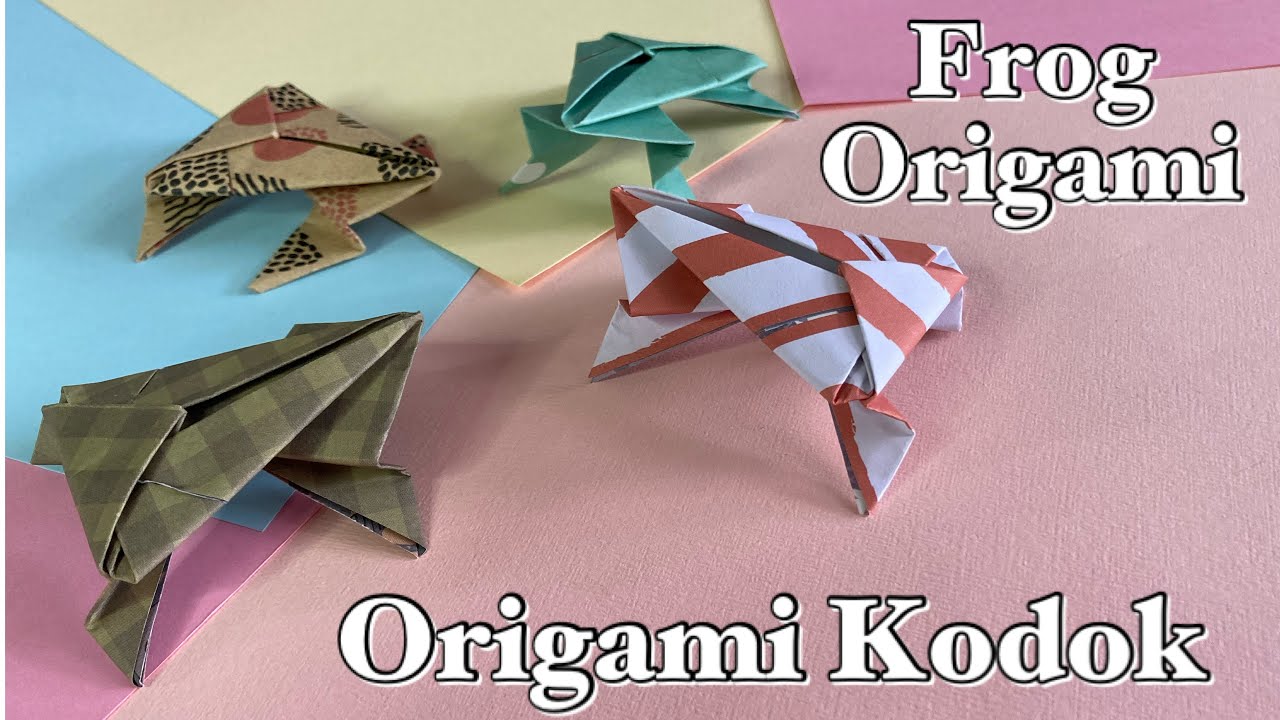 Origami Frog l Origami Kodok - YouTube