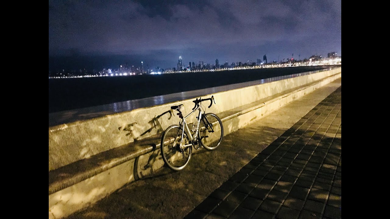 Cycling In Mumbai | Marine Drive | Mumbai South - YouTube