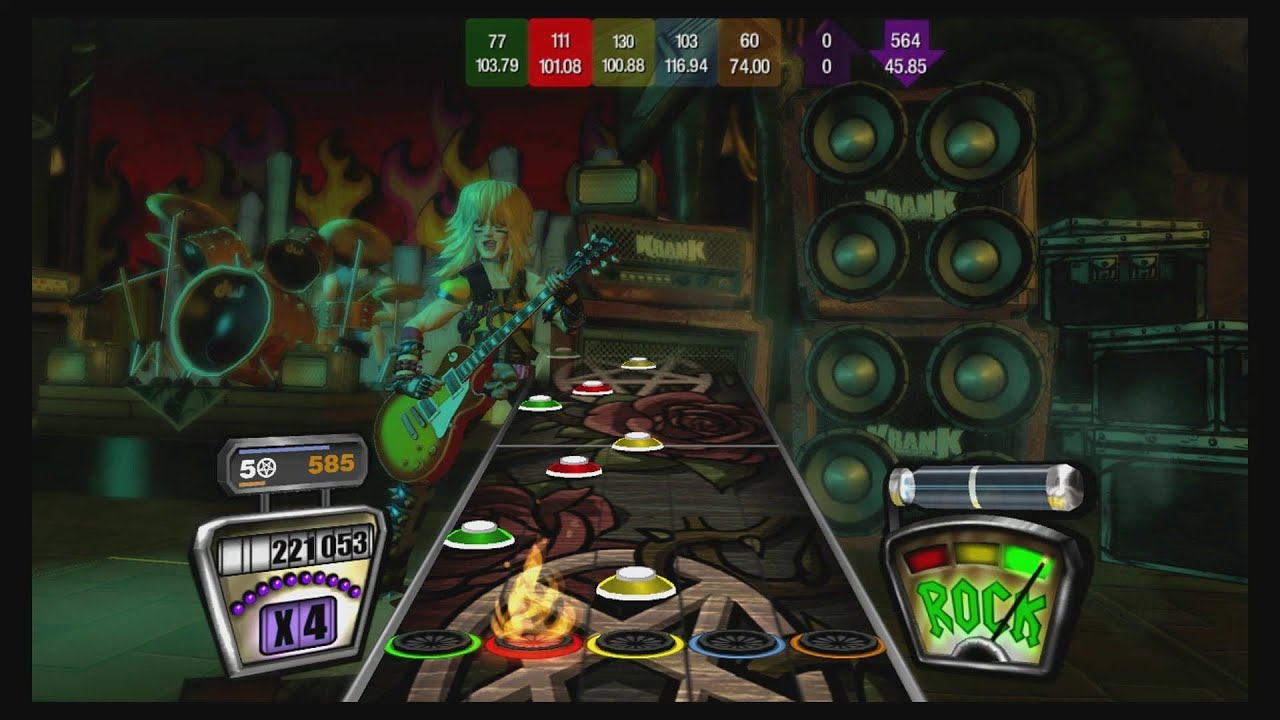 All Around The World - Oasis Guitar FC (GH2 Custom) Guitar Hero 2 HD ...