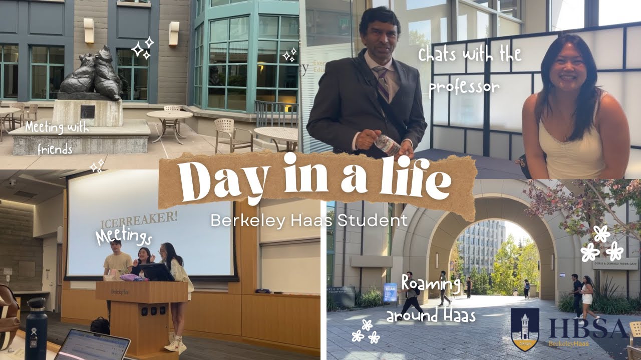 Day in a life of a Haas Berkeley student featuring Ellie - YouTube