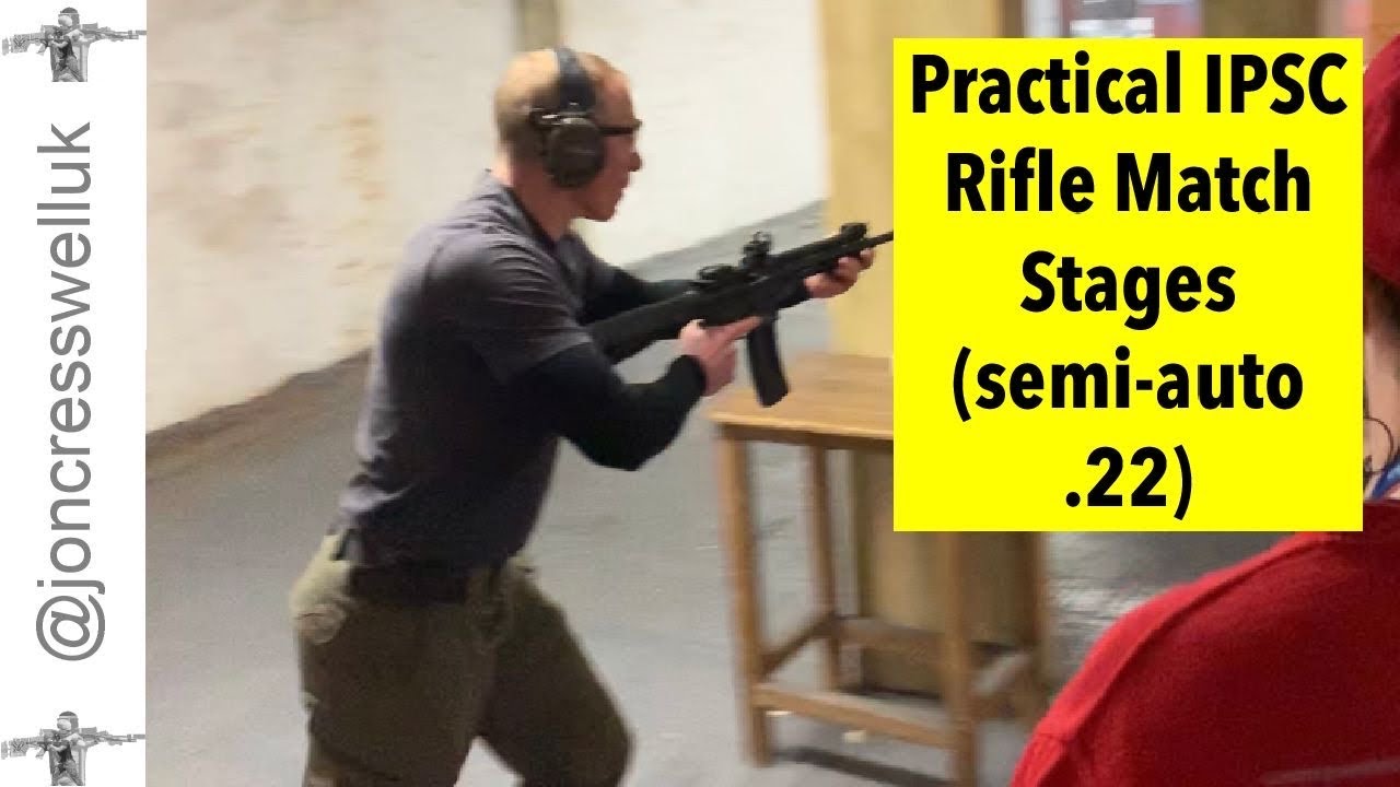 FDPC Practical Rifle Shooting Competition: Smith&Wesson 15-22 - YouTube