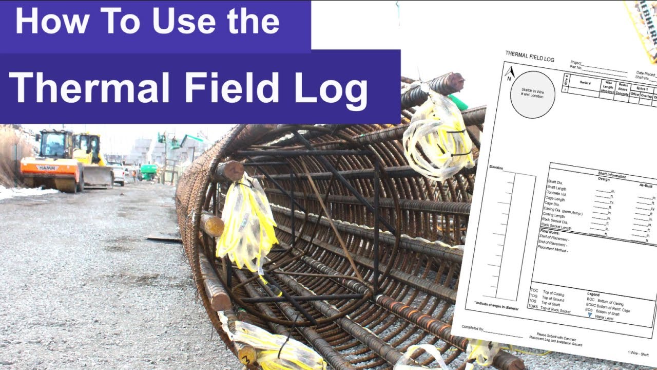 Thermal Field Logs for TIP Testing - YouTube