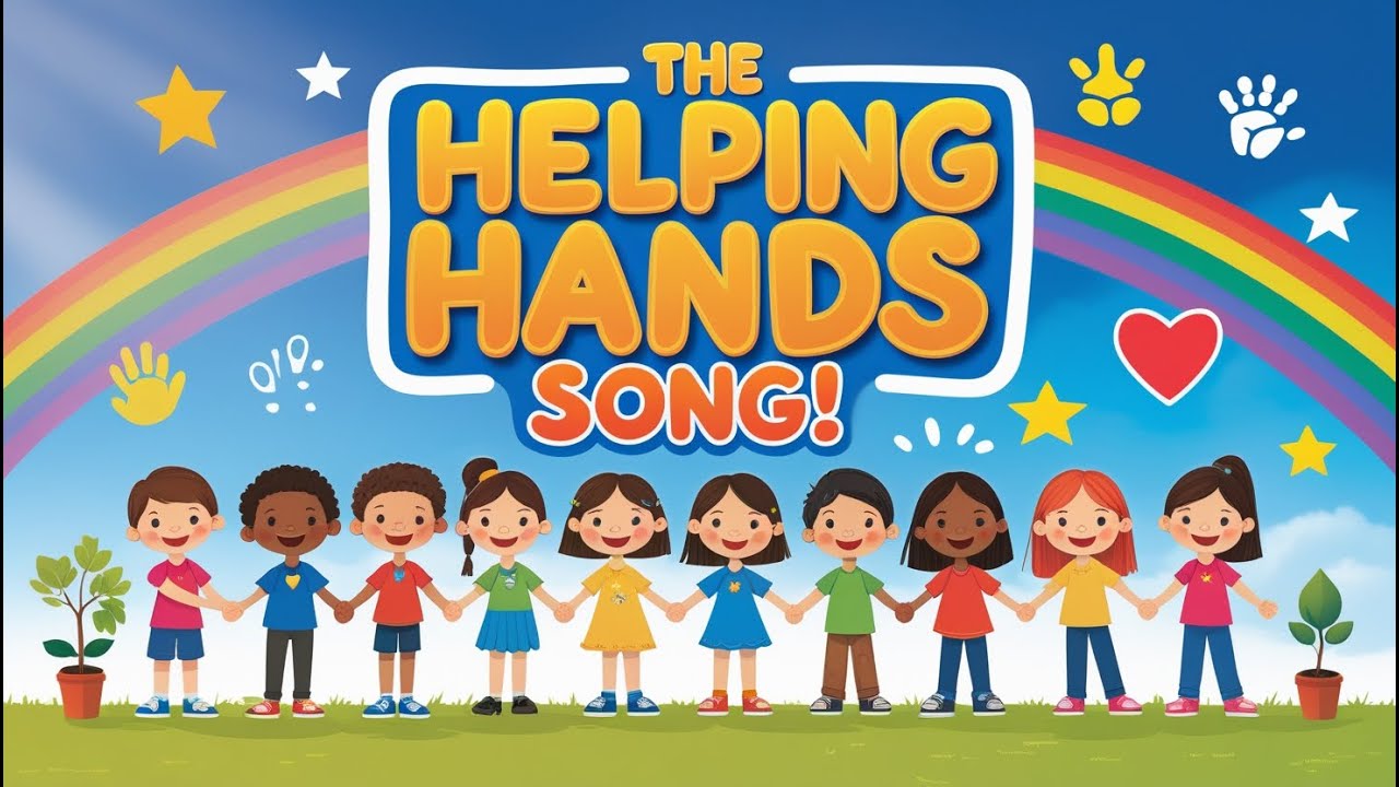 The Helping Hands Song | Learn About Kindness, Helping Others, and ...