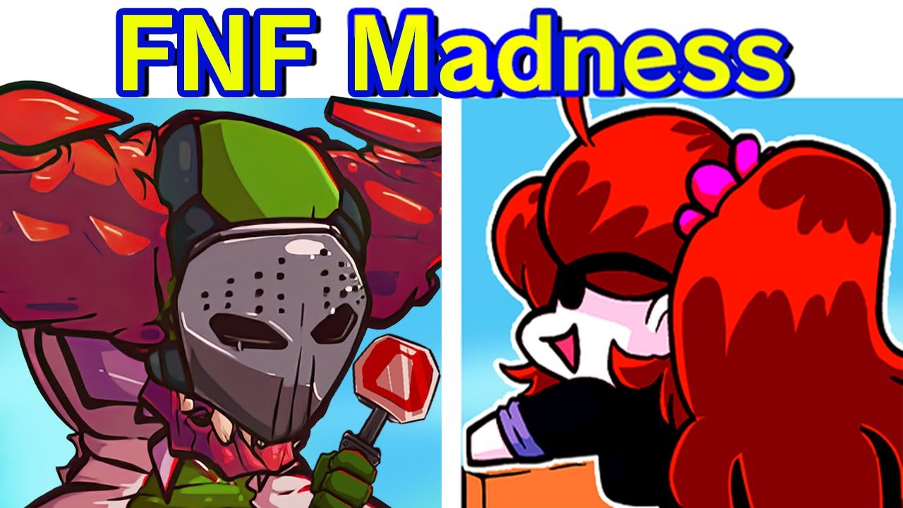 Friday Night Madness Combat Cancelled Build (FNF) (Agent GF/BF/Hank ...