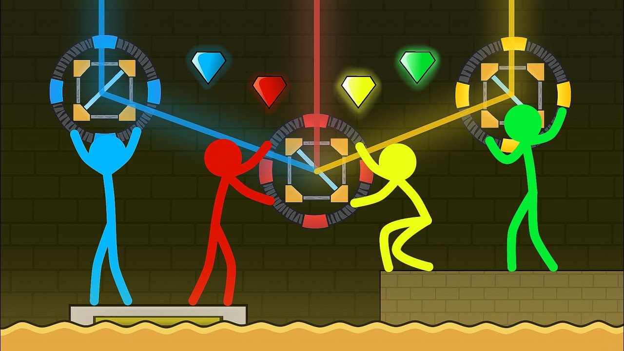 BEST COMPILATION, Stickman Animation - (Escape Part 51-60) - YouTube