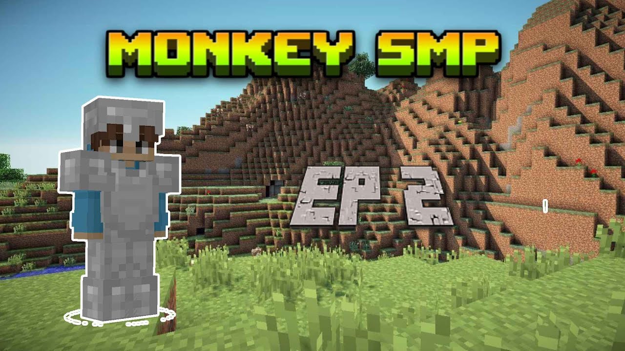 Monkey SMP we have iron! (Ep 2) - YouTube