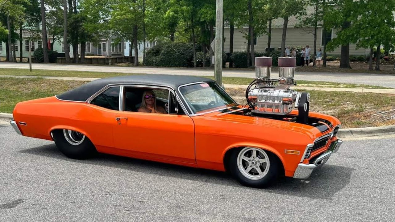 1970 Chevrolet Nova Pro Street ] Car Show Cinema 📽️ #nova #prostreet # ...