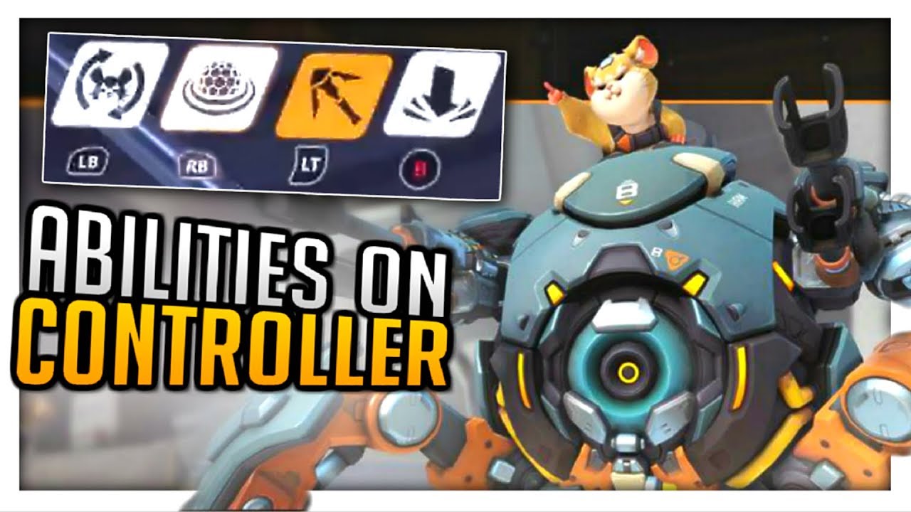 Revealing Wrecking Ball's Ability Buttons for Console (PS4/Xbox ...