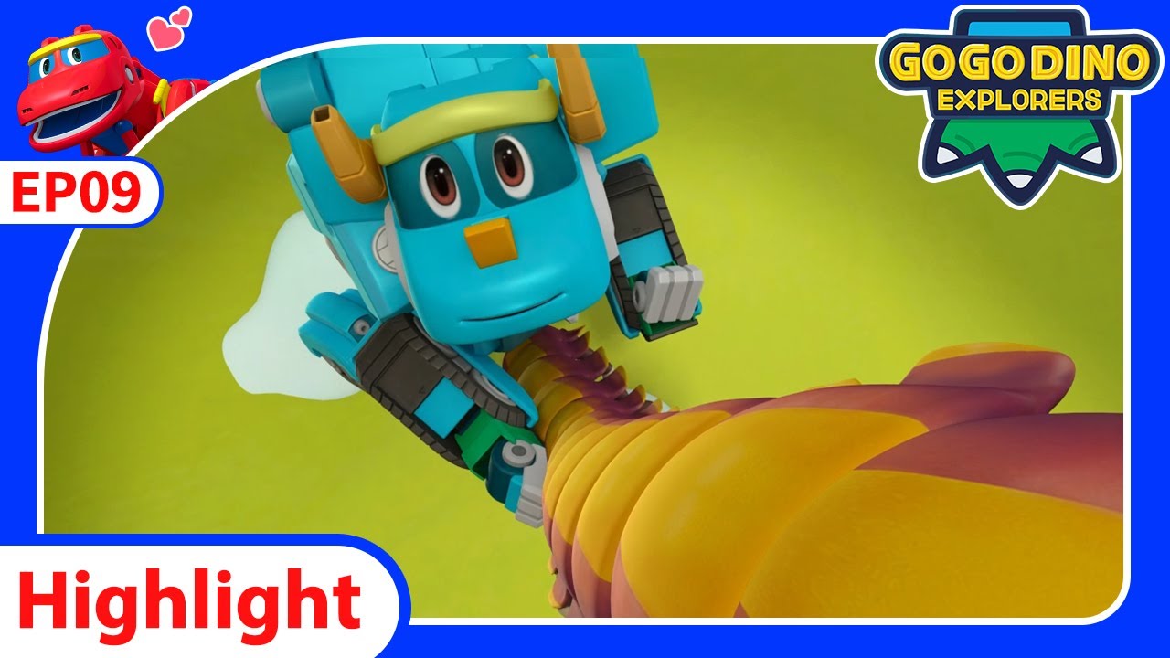 Tomo Stuck in Insect-Eating Plant【GOGODINO Dinosaur Adventure】E09 ...