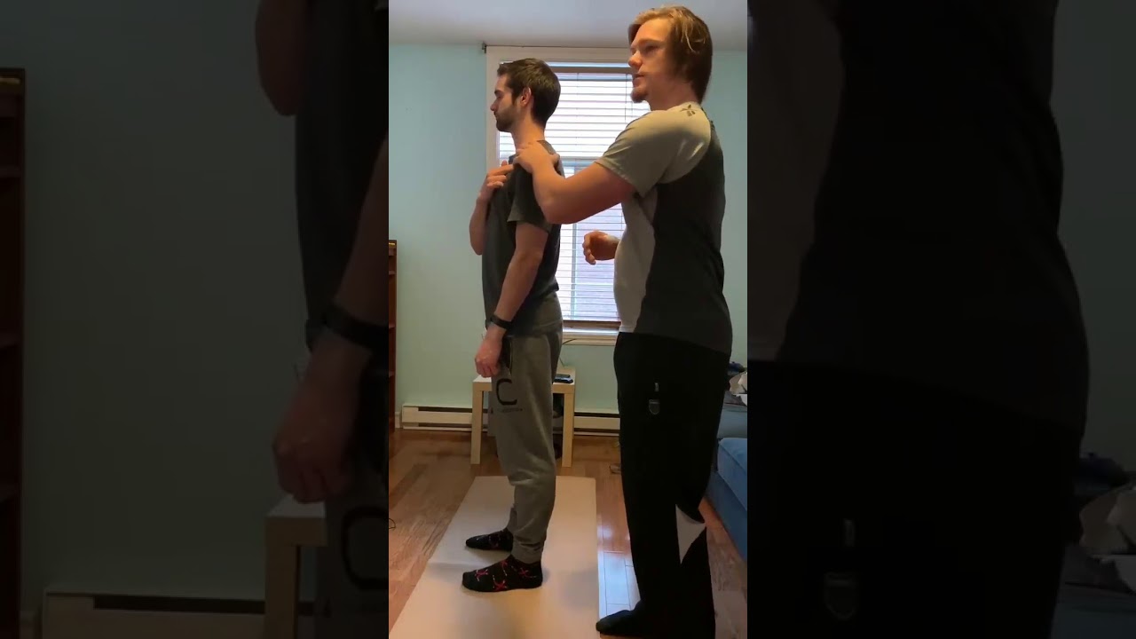 Scapular Orientation Exercise - To Prevent Shrugging in Elevation of ...