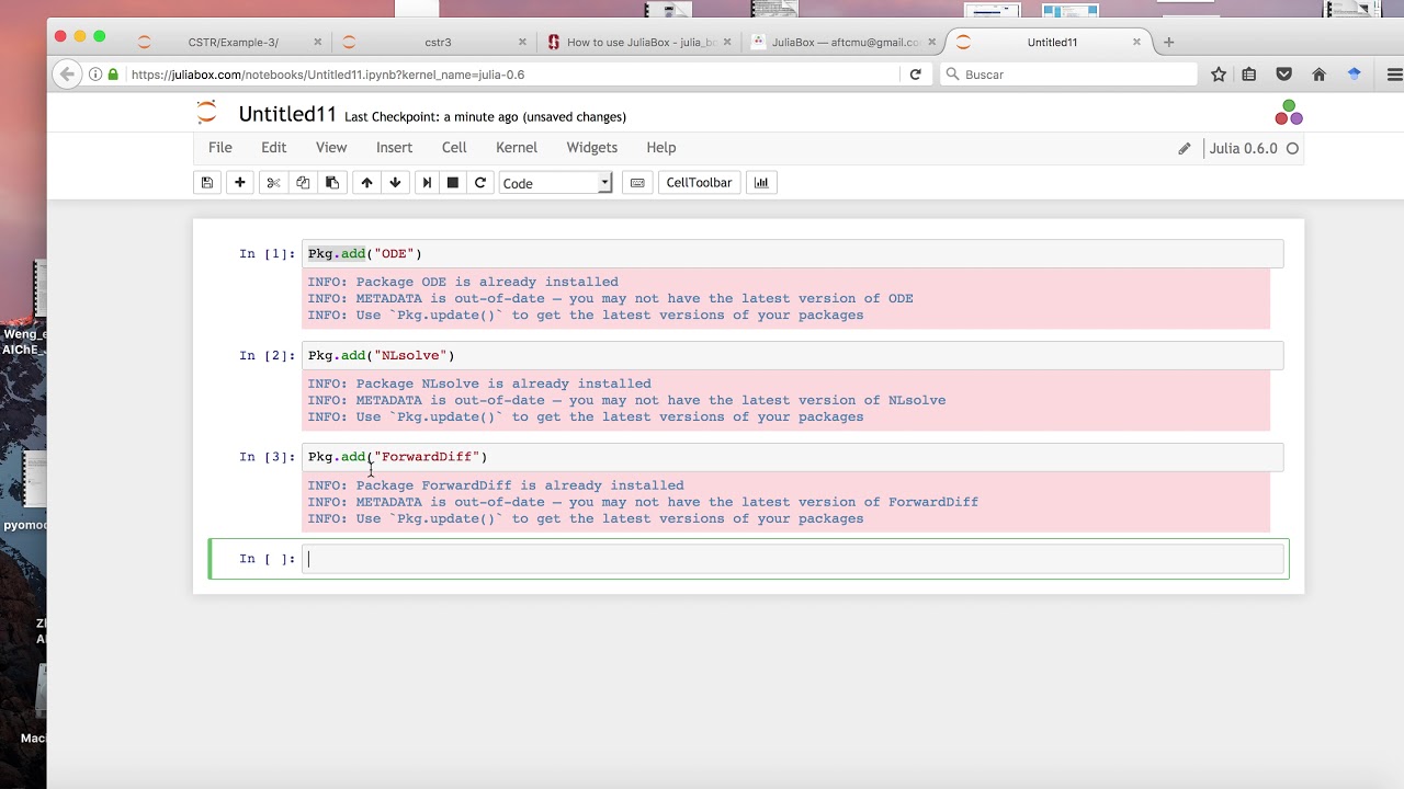 Using Julia OnLine - YouTube