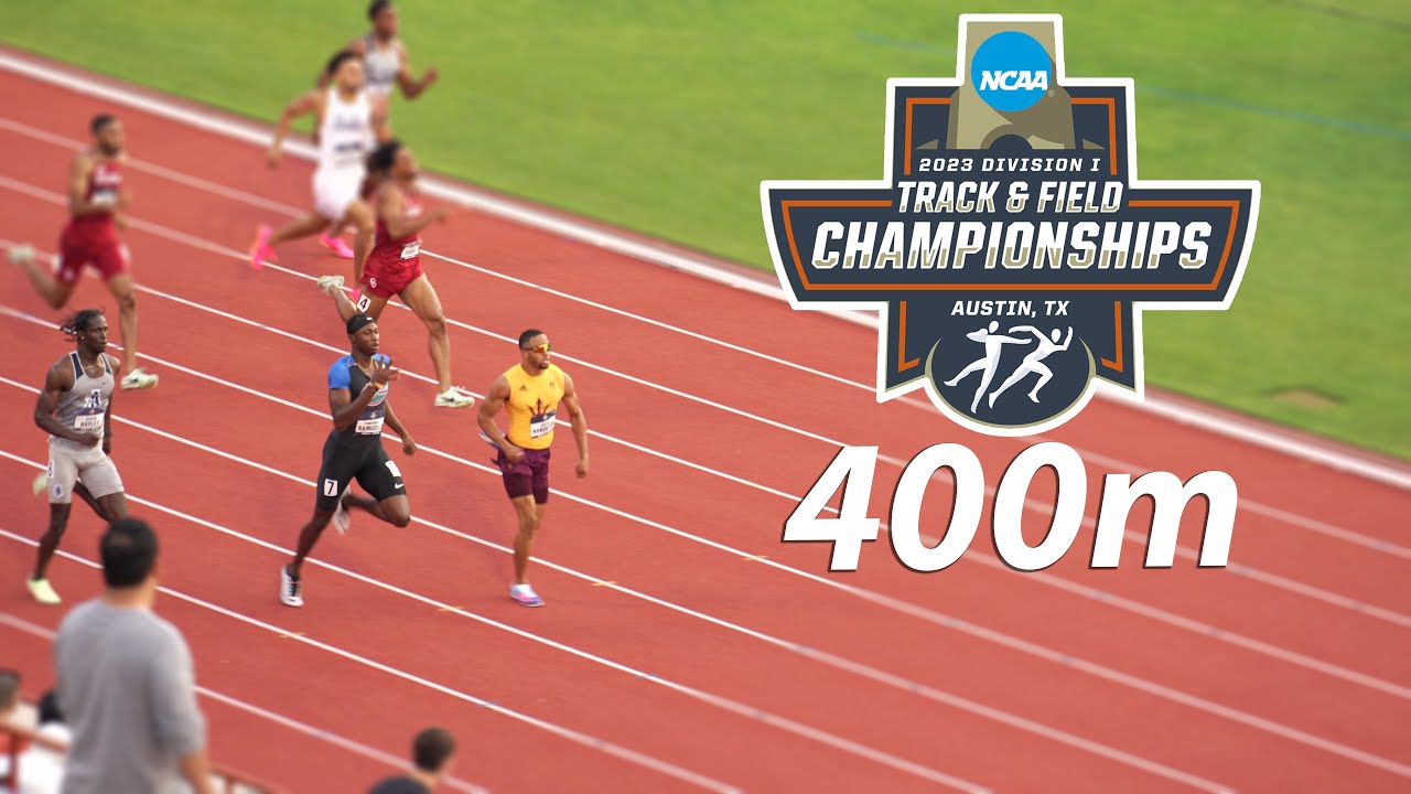 Jaw-Dropping Men's 400m Semi-Finals clash at NCAA Championships - YouTube