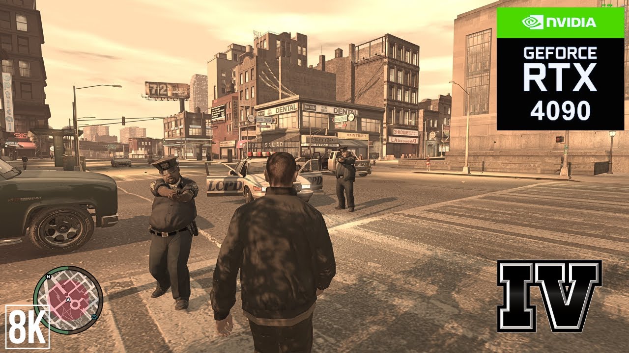 Grand Theft Auto 4: RTX 4090 (8K Maximum Graphics) - YouTube