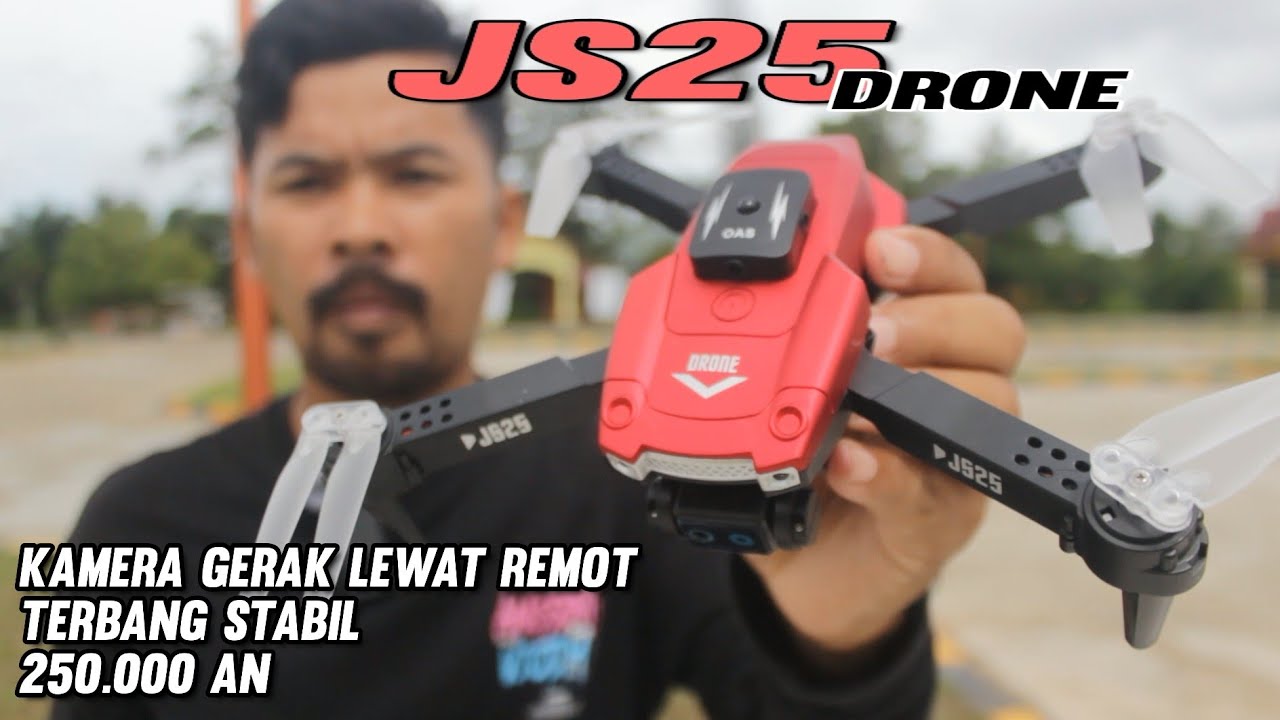 DRONE S25 250.000 an paket canggih - YouTube