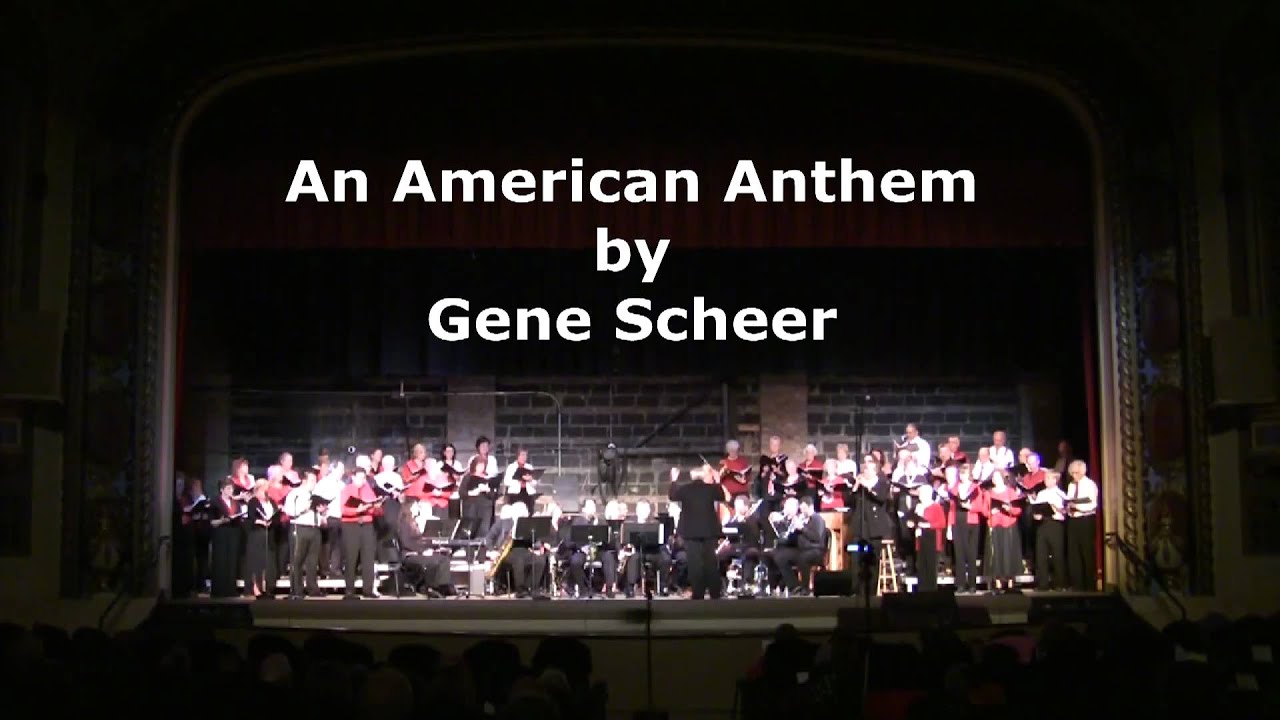 An American Anthem by Gene Scheer: Mark Stingley - YouTube