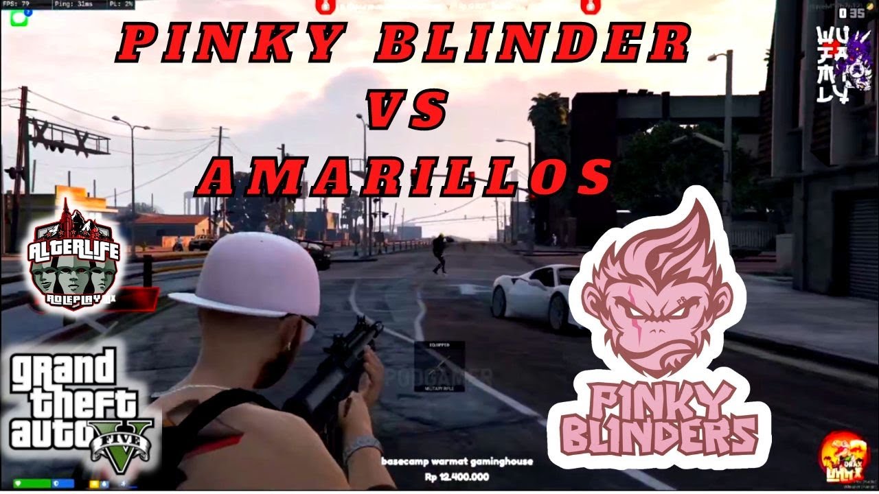 PINKY BLINDER BAKU TEMBAK DENGAN AMARILLOS #alterlife - YouTube