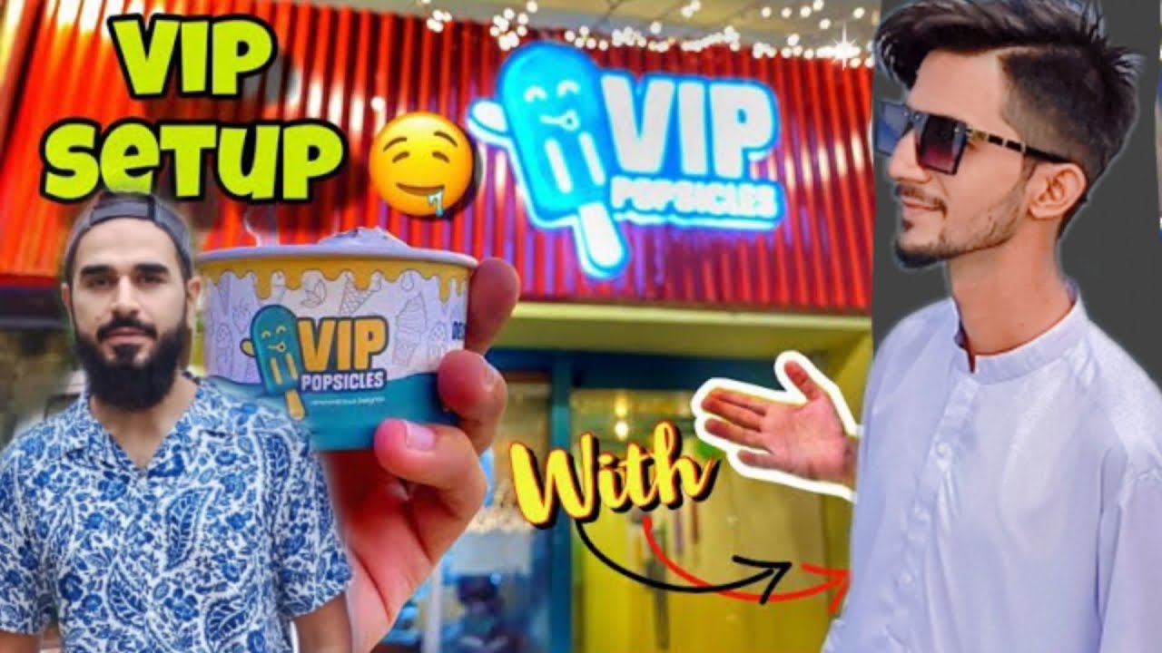 mustfa hanif 14 August ko VIP popsicle TRAI karne gaye 🥰 - YouTube