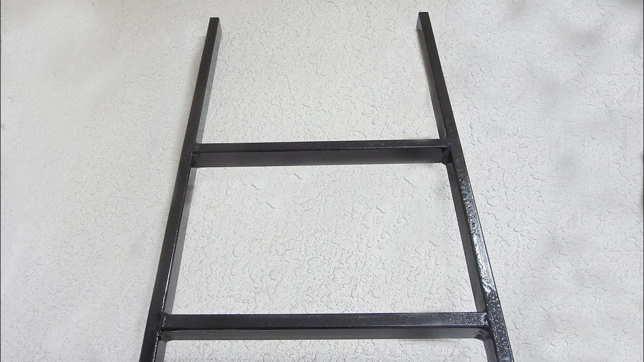 DIY Metal Ladder - YouTube