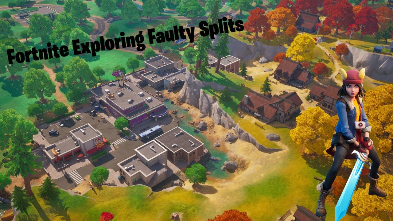 Fortnite Exploring Faulty Splits - YouTube