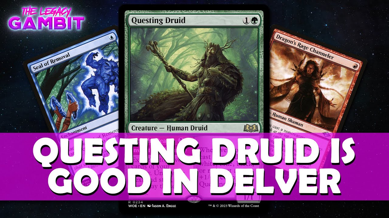 QUESTING FOR THE NEXT BEST CARD | Questing Druid RUG Delver. Temur ...