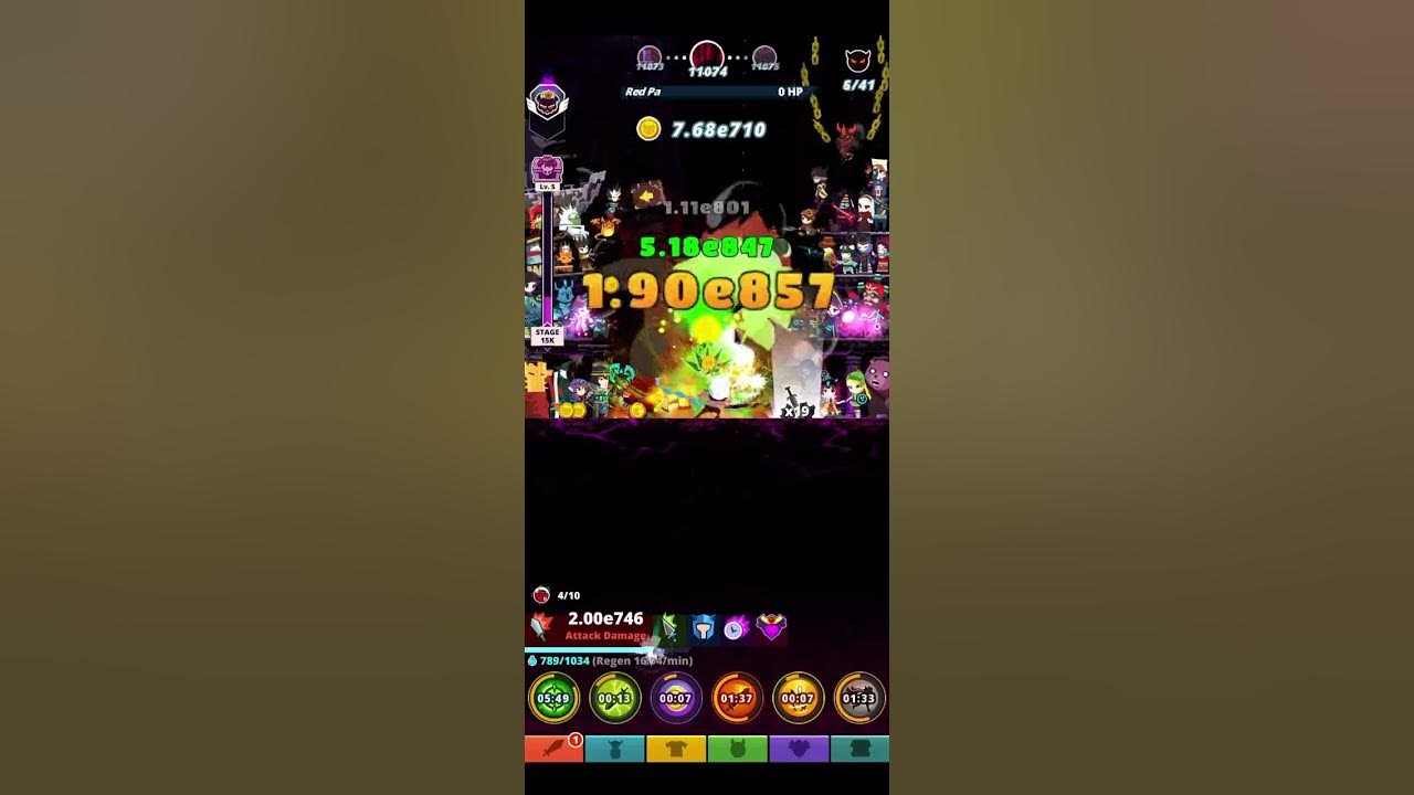 Tap Titans 2 v6.3.1 Ultra Blade Bombardment Abyssal Tournament Gameplay Walkthrough No ...