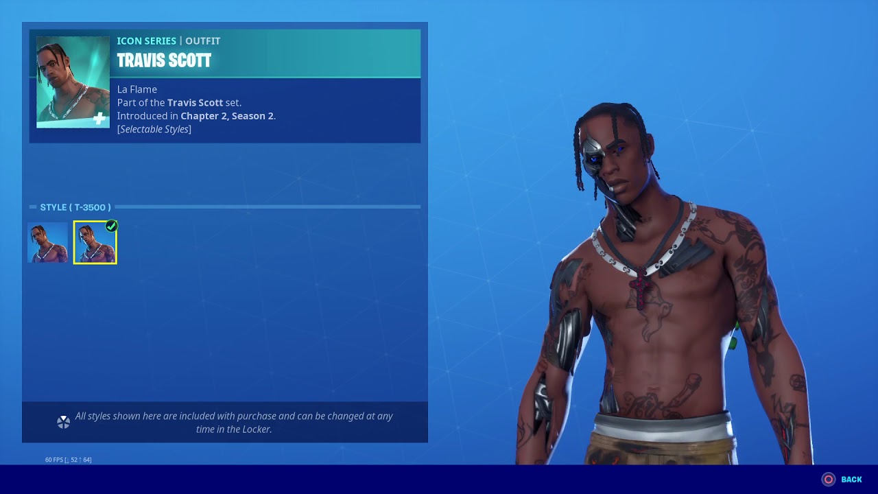 Travis scott item shop Right now... - YouTube