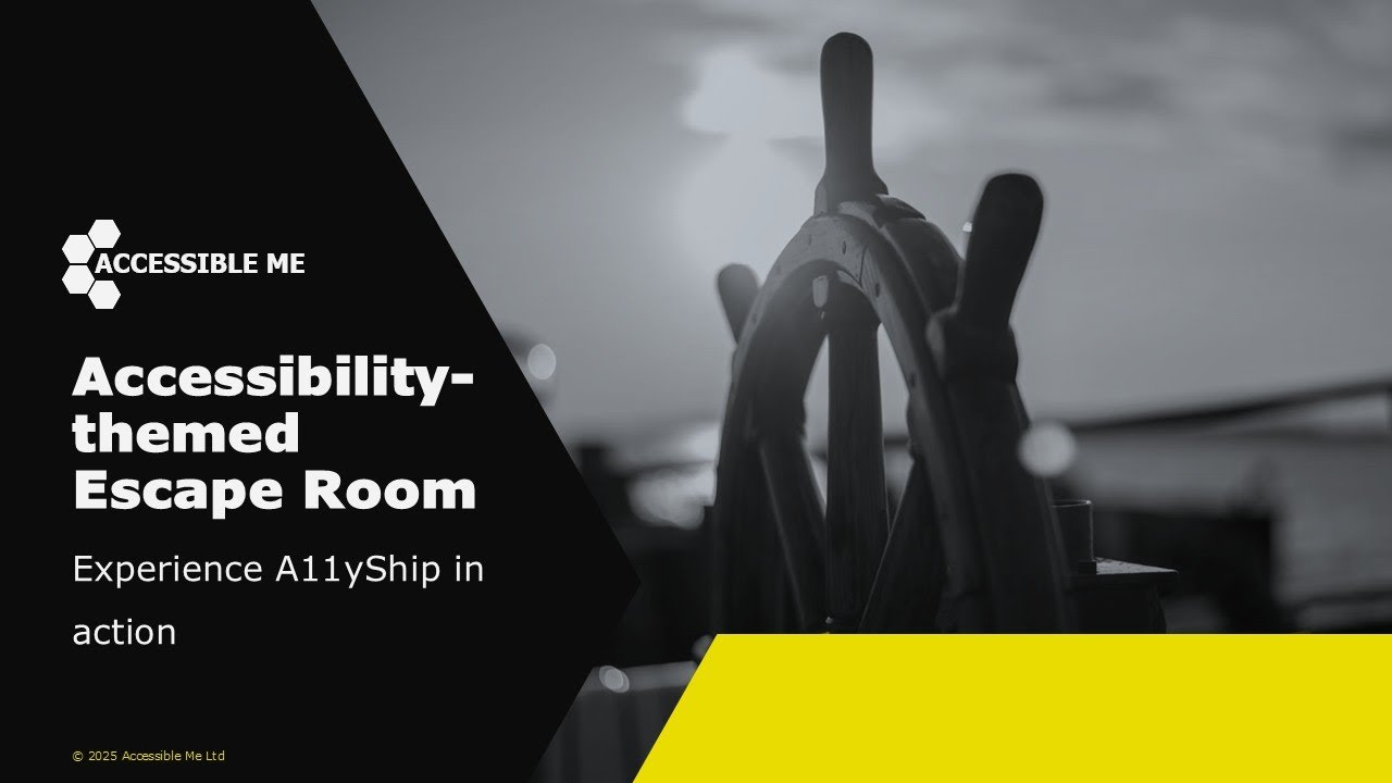 A11yShip Accessibility Escape Room – Bringing Inclusion to Life ...