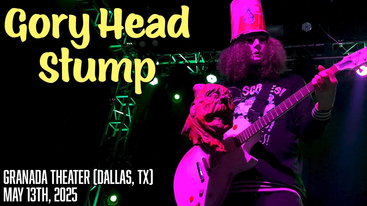 Gory Head Stump | Buckethead 4K (LIVE) at Granada Theater (2025) - YouTube