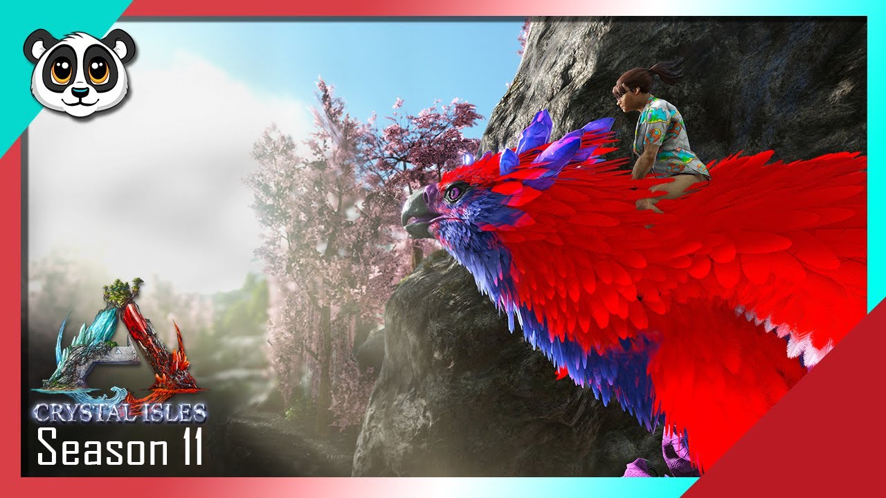 ARK: Crystal Isles Season 11 | Ep 12 | Crystal Griffin Taming!! - YouTube
