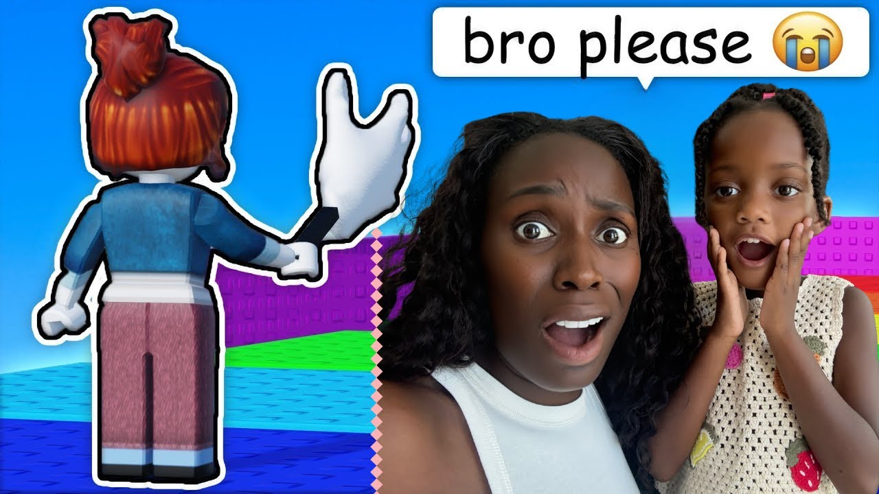 Melly & Major QUITS Slap Tower On Roblox - YouTube
