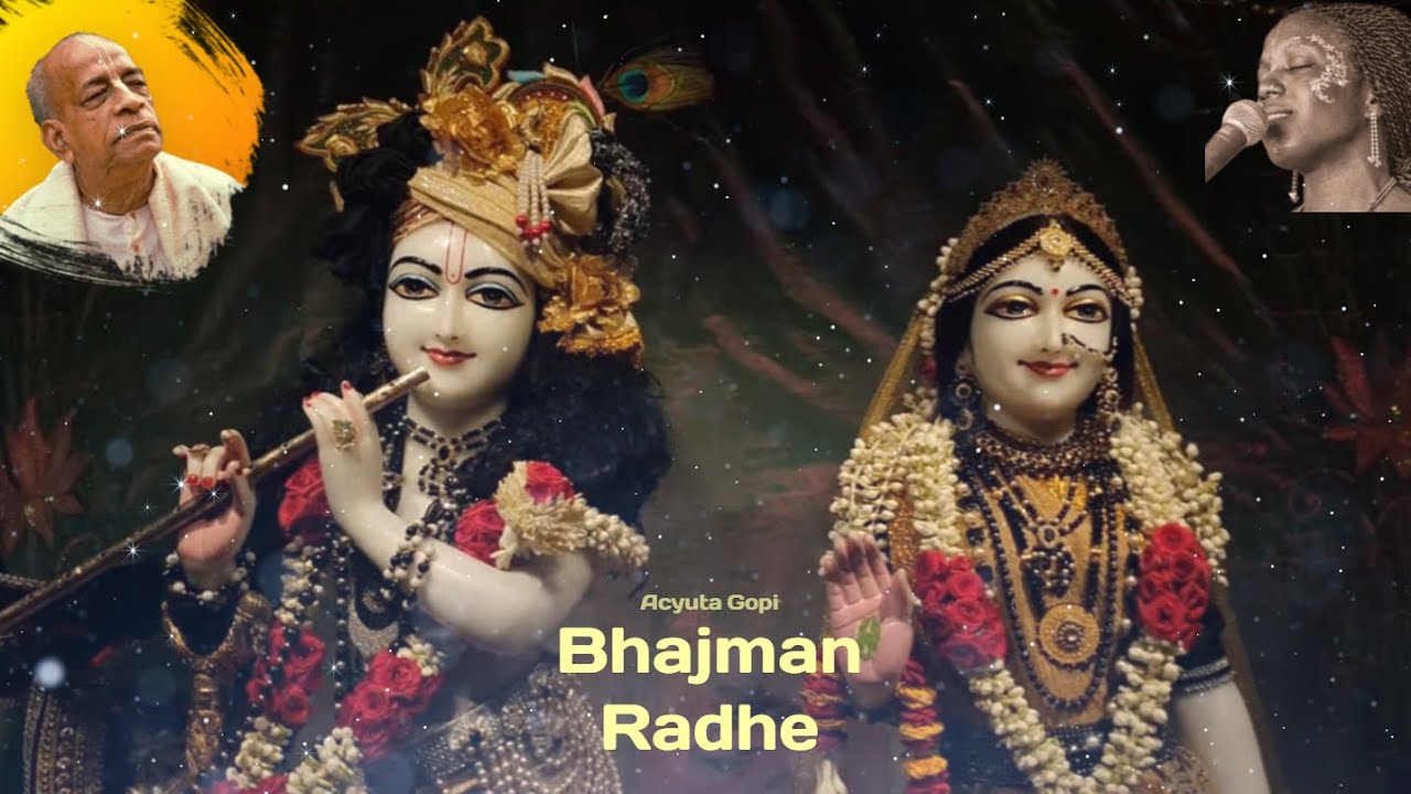Bhajman Radhe Govinda (MOTIVATED from Acyuta Gopi) - YouTube