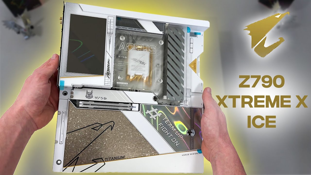 AORUS Z790 XTREME X ICE Unboxing (Limited Edition) - YouTube